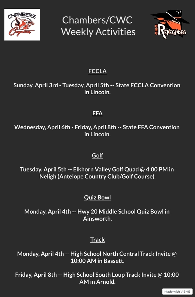 Live Feed | Chambers Public School